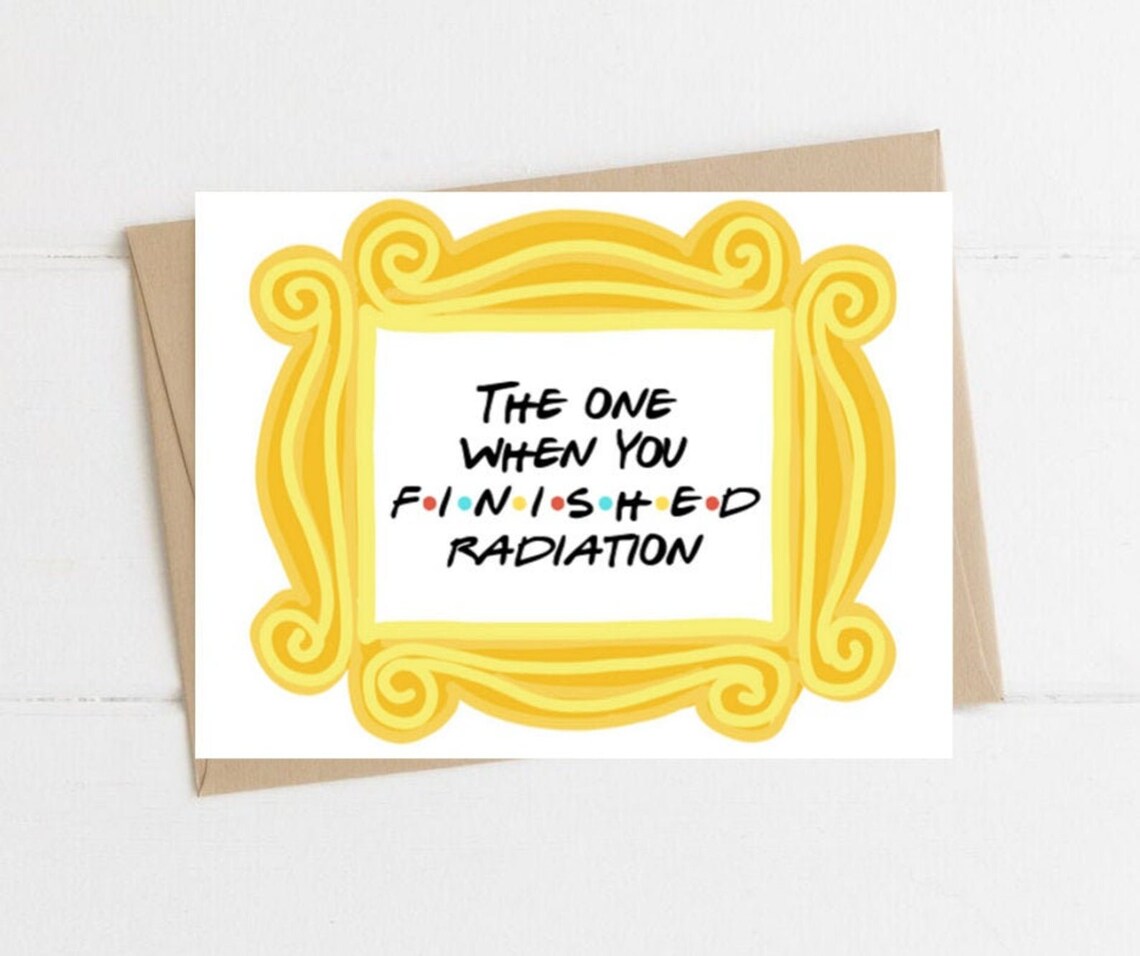 Finished Radiation Card, Cancer Survivor Gift - Etsy