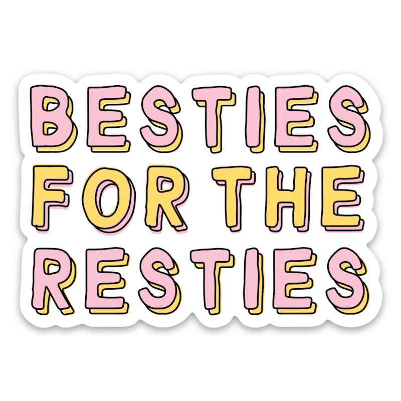Bff sticker gifts cute - Etsy México