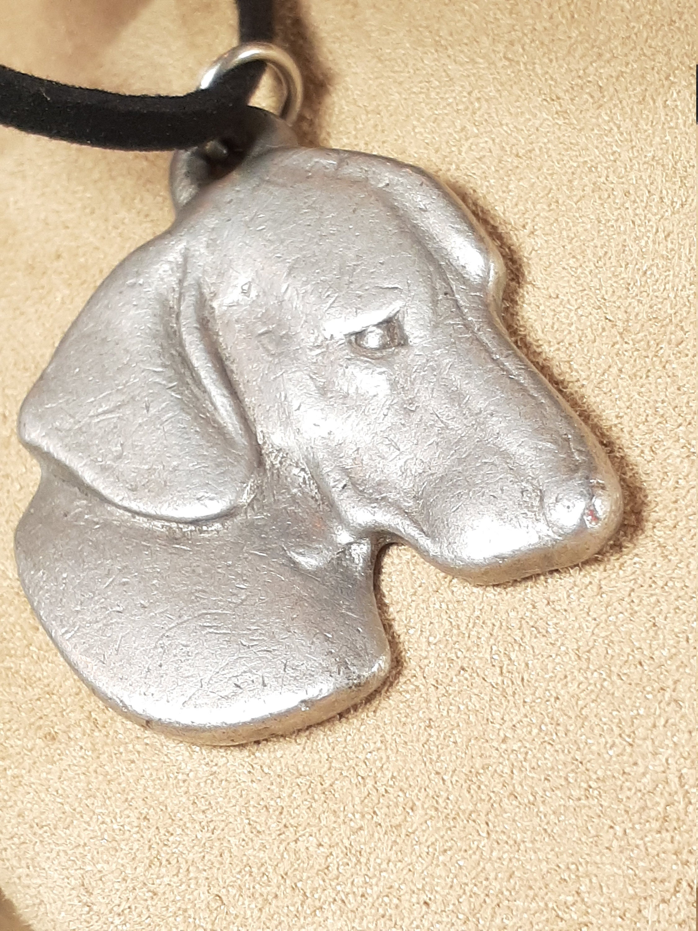 Dachshund Shaped Silver Jewelry Set, Dog Lover Necklace and Earrings ...