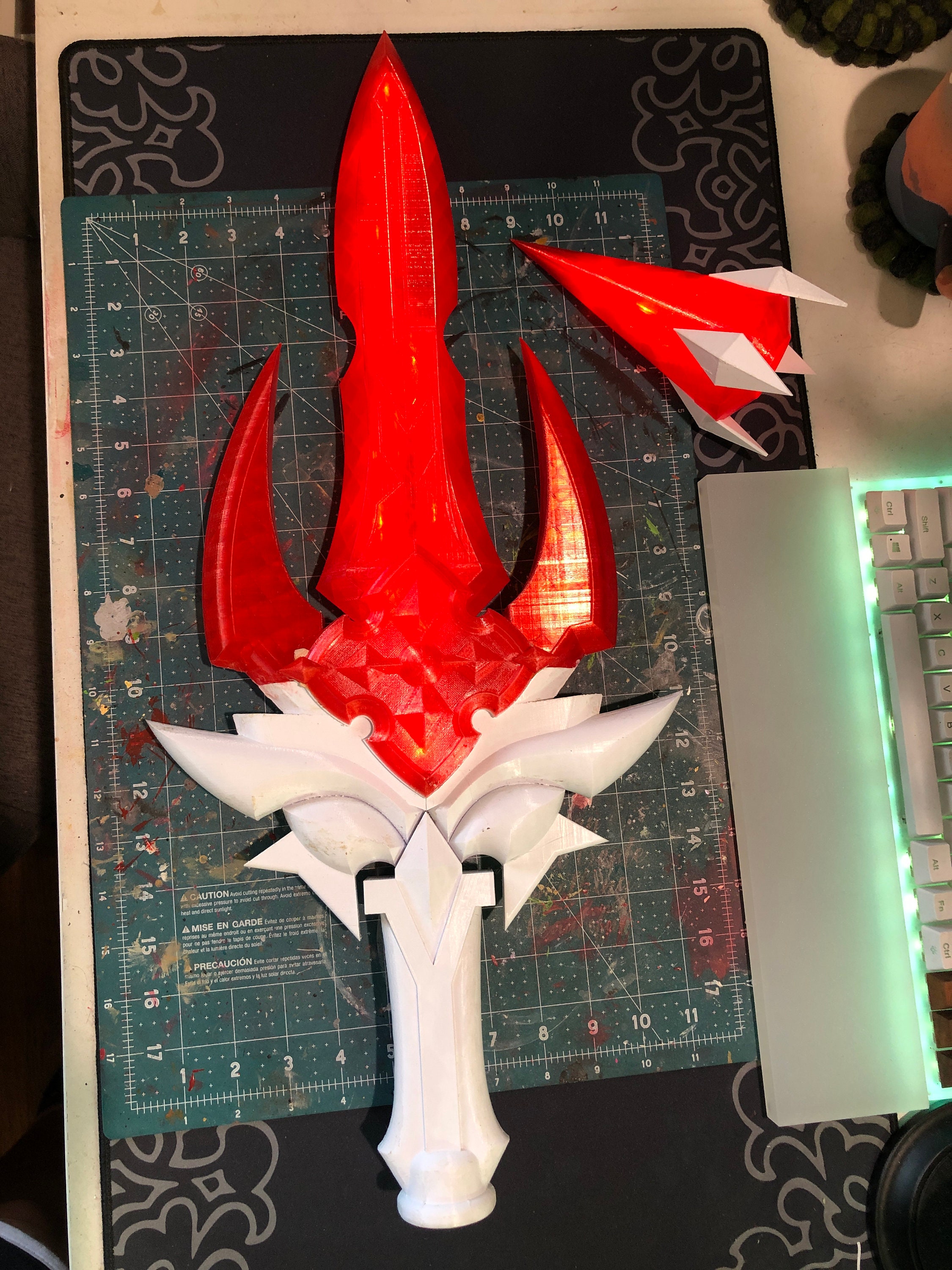Genshin Impact Deathmatch Polearm W/ Leds STL 3D Printing File PROP - Etsy