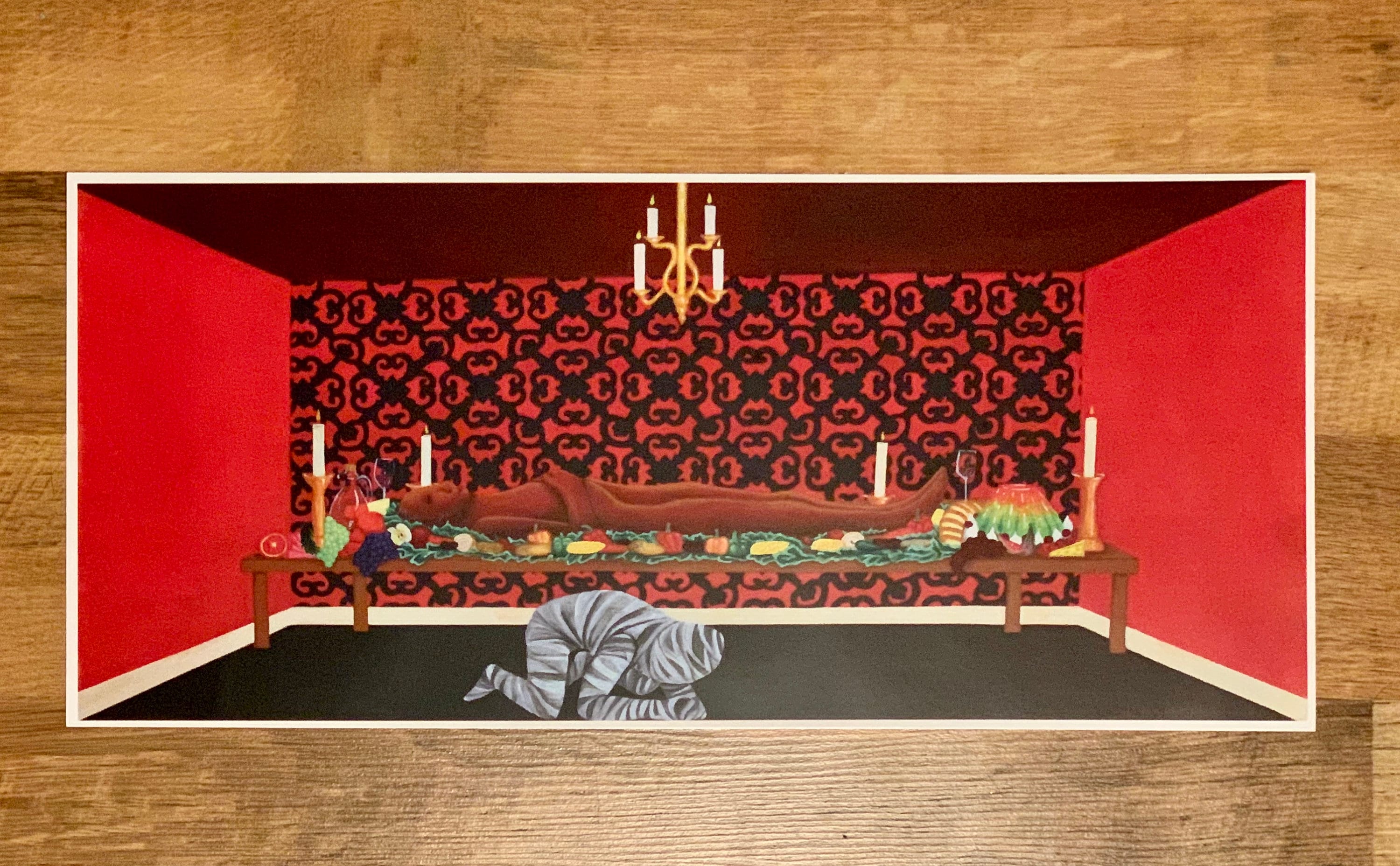 The Dining Room/cannibal Dinner Party Giclee Art Print - Etsy