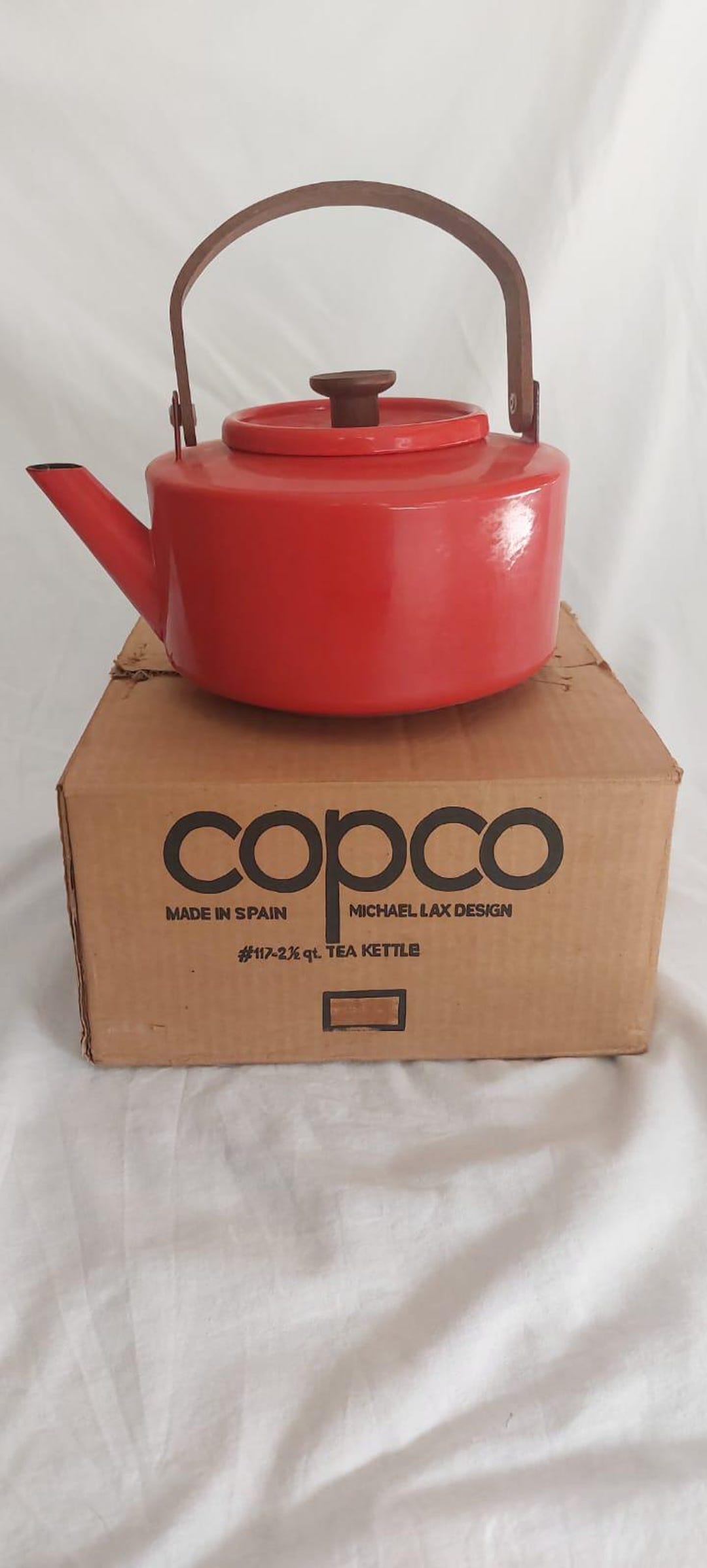 Copco Tea Kettle, by Micheal Lax Design - Etsy