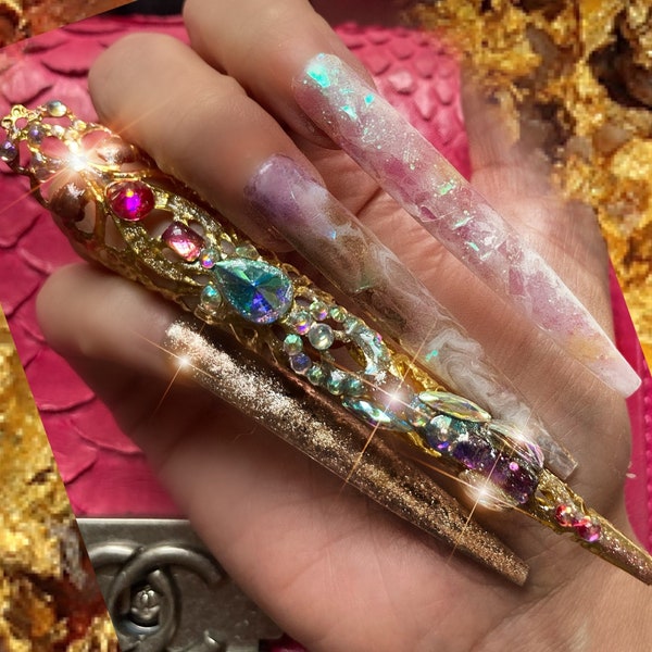 Extra Extendo Long Press on Nails - Etsy