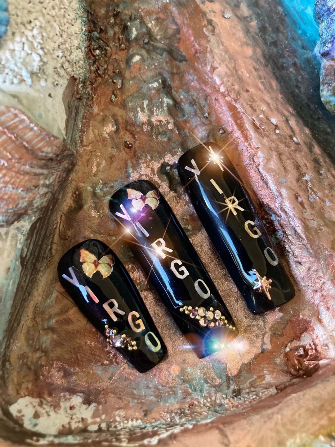 Put Your Name on It/personalized Nail/customize Your Ring Finger/gifts ...