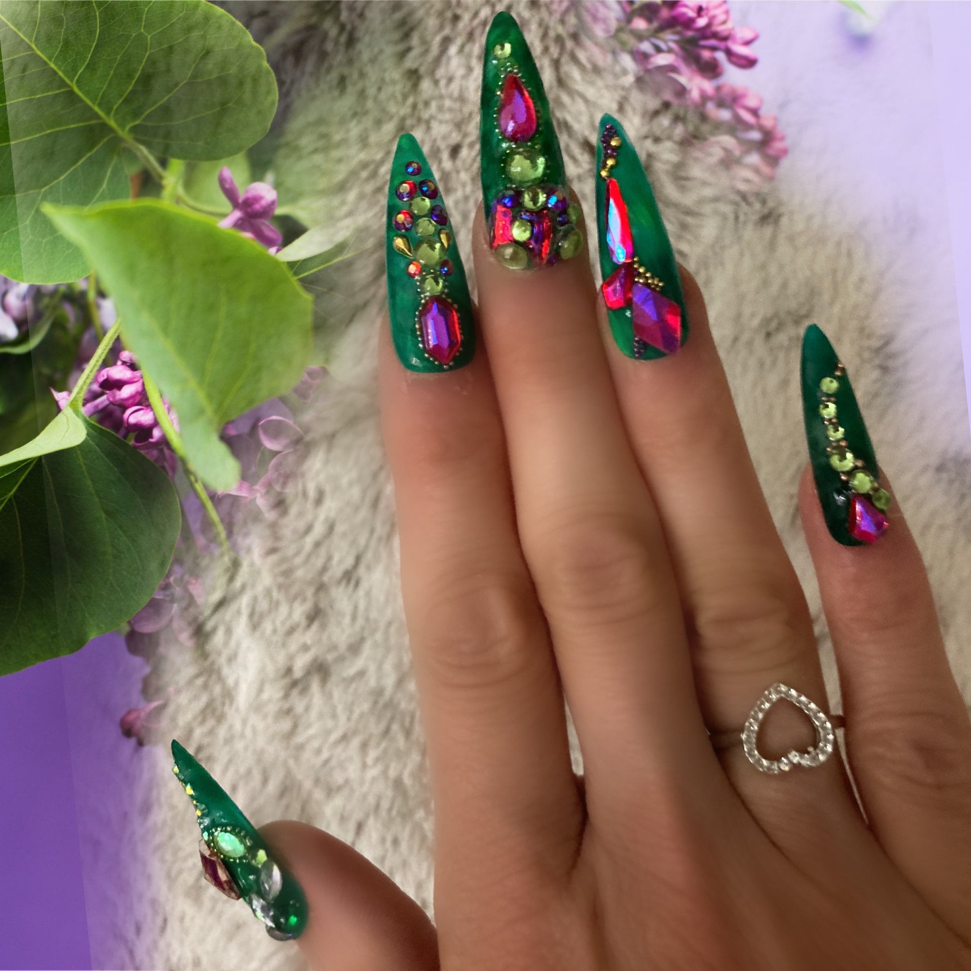 Dope Stiletto Nail Designs