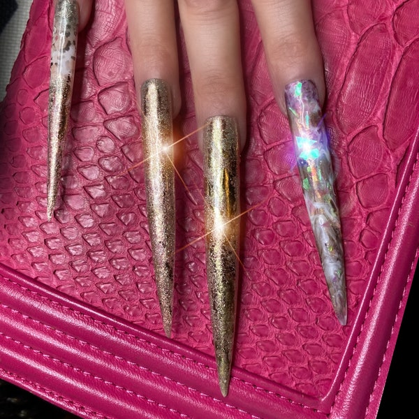Long Extendo Nails - Etsy