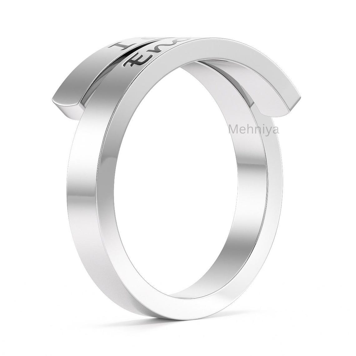 I AM ENOUGH Ring, Hope Rings - Adjustable 925 Sterling Silver Ring ...