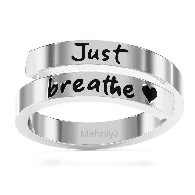 Chunky Wrap Silver Rings - Etsy