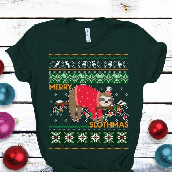 Family Sloth Pajamas - Etsy