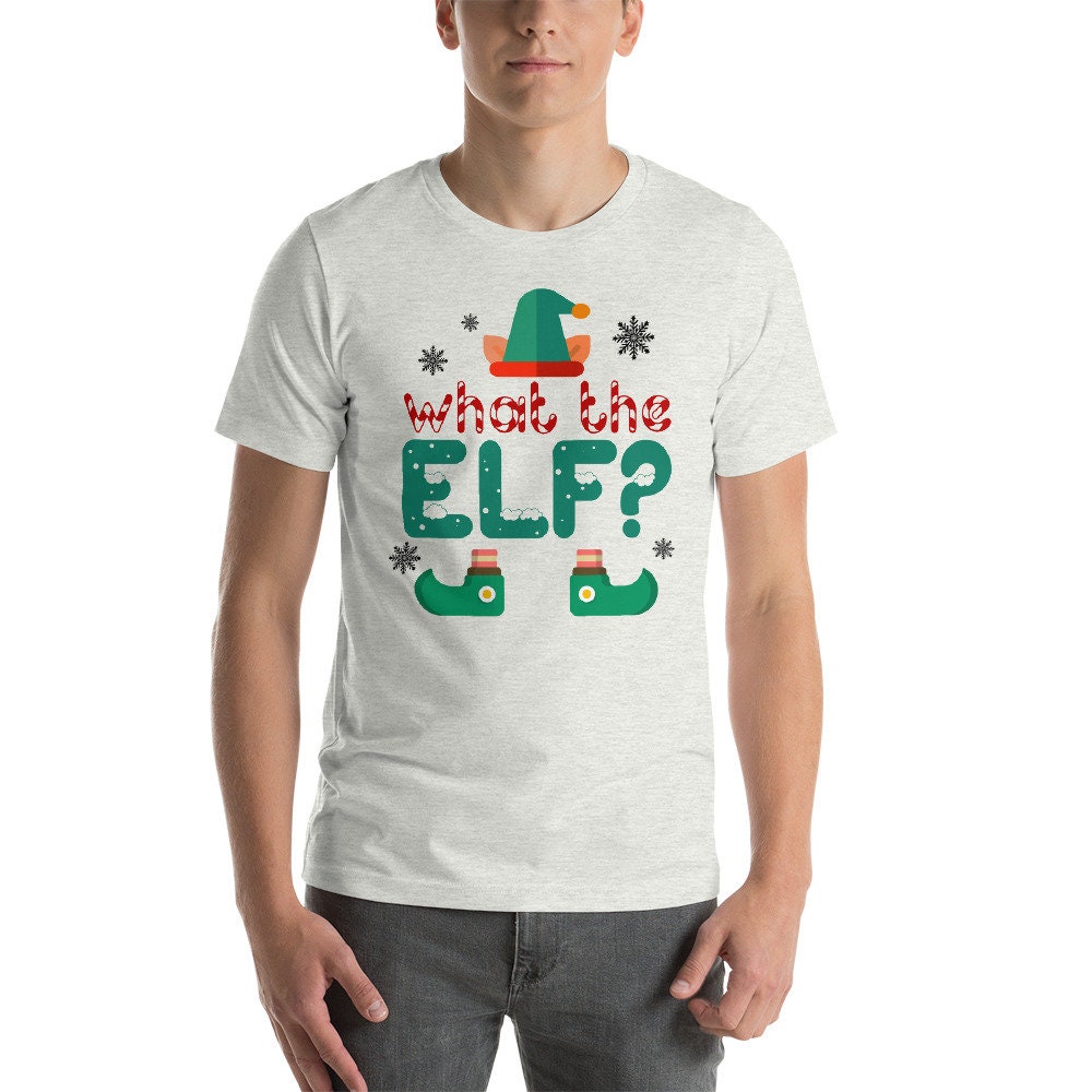 Christmas Elf Shirt, What the Elf, Funny Christmas Shirt, Elf Shirt ...