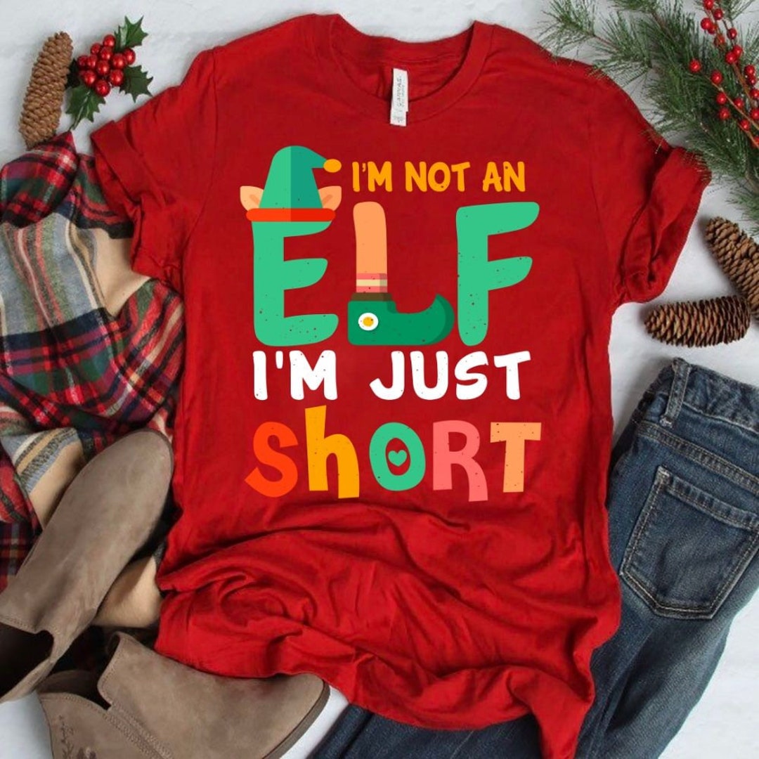 Funny Christmas Elf Shirt, Holiday Shirt, Elf Shirt, Christmas Shirt - Etsy