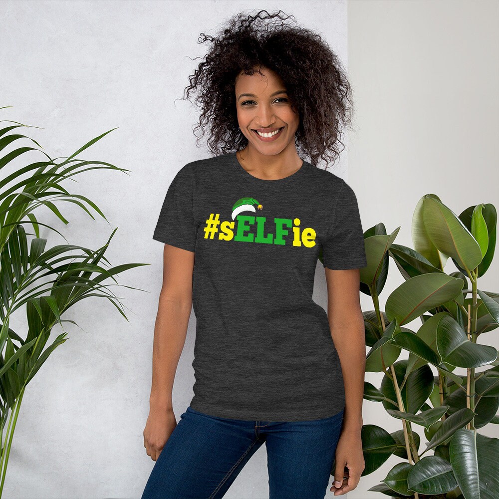 Elfie Shirt, Selfie Elfie Shirt, Christmas Shirt, Funny Elf Shirt ...
