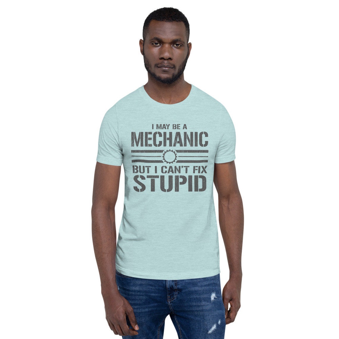 Mechanic Can't Fix Stupid Funny Mechanic Shirt Mechanic - Etsy