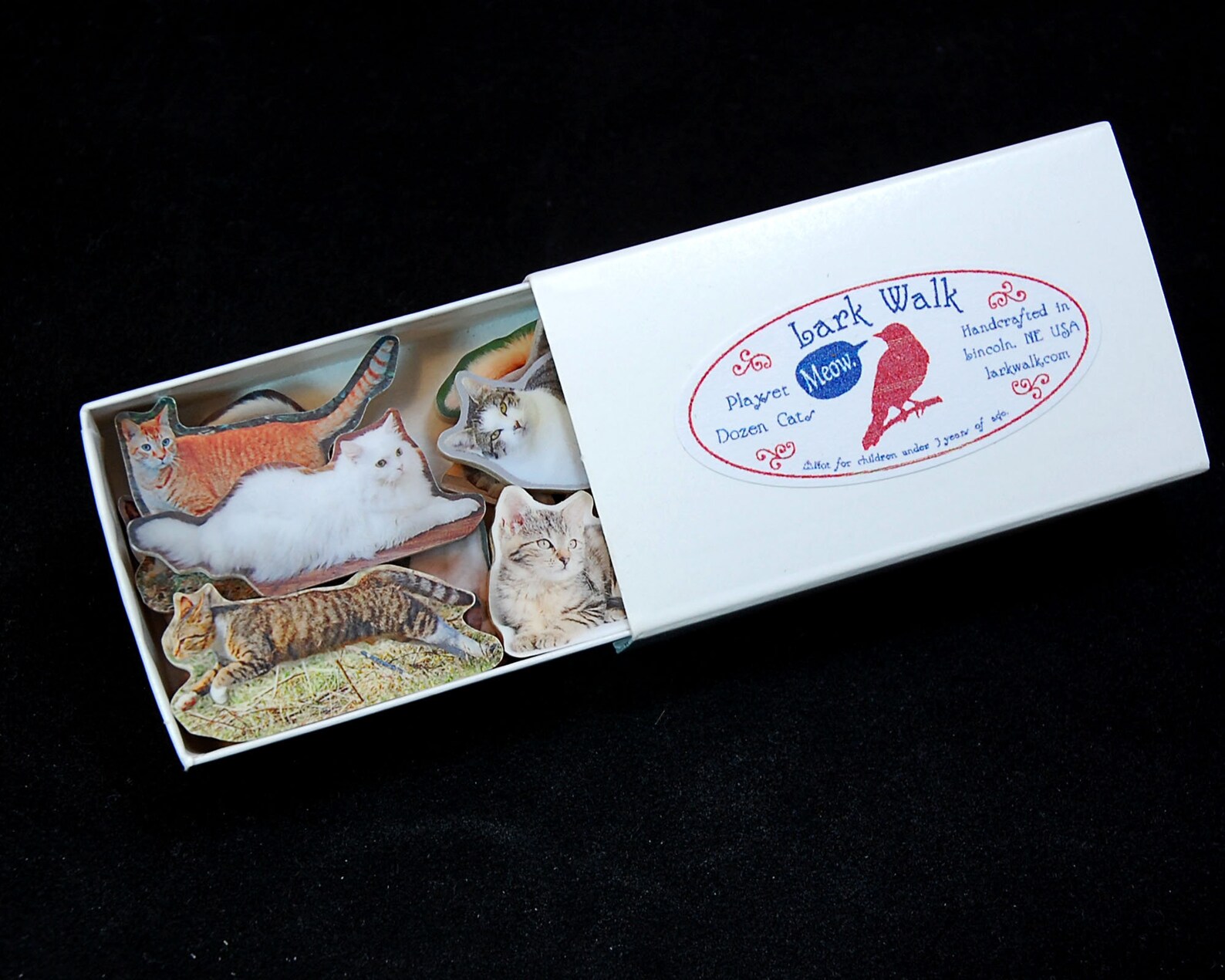 Stacking Cats Playset. One Dozen Wooden Cat Toys. Cat Game. 12 - Etsy