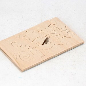 Mini Matchbox Puzzle - Birth of Venus by Botticelli. Miniature Wooden ...