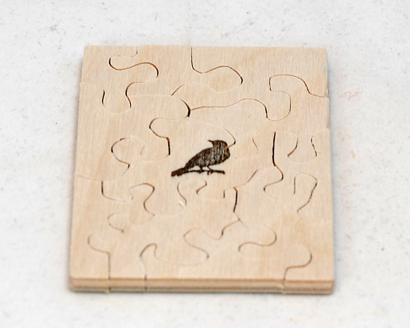 Mini Matchbox Puzzle Alice in Wonderland. Tiny Wooden Jigsaw - Etsy