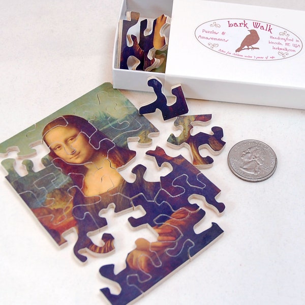 Mona Lisa Puzzles - Etsy