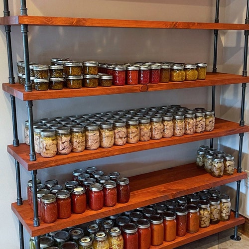 Industrial Style Pantry Shelving Wide Depth Dining and - Etsy