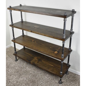 Industrial Style Shoe Rack, Entryway Shoe Storage, Rustic Shoe Bench ...