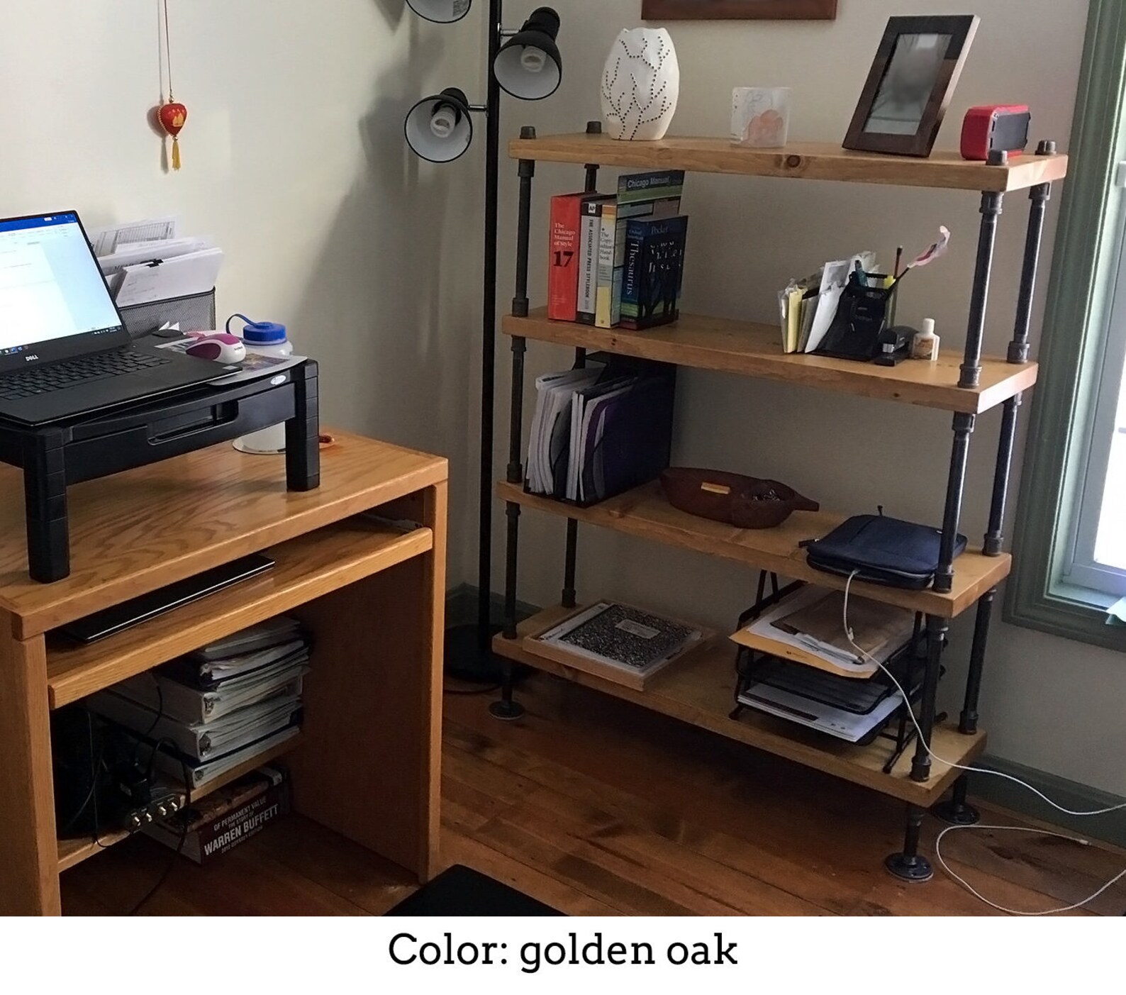 Industrial Rustic Bookcase Modern Farmhouse Bookshelf Unit - Etsy