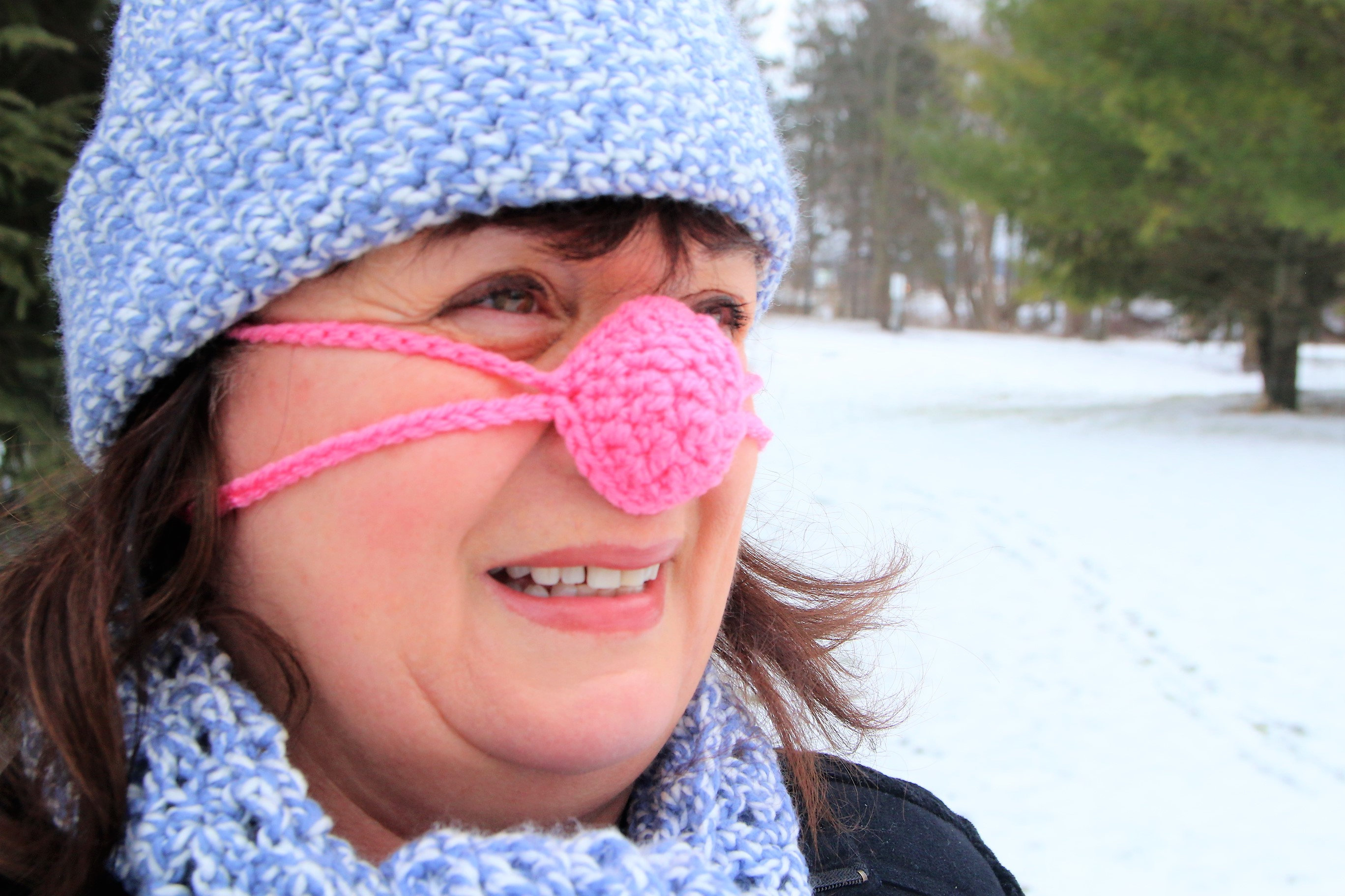 Cold Nose Crochet Nose Cozy Made by Denise - Etsy