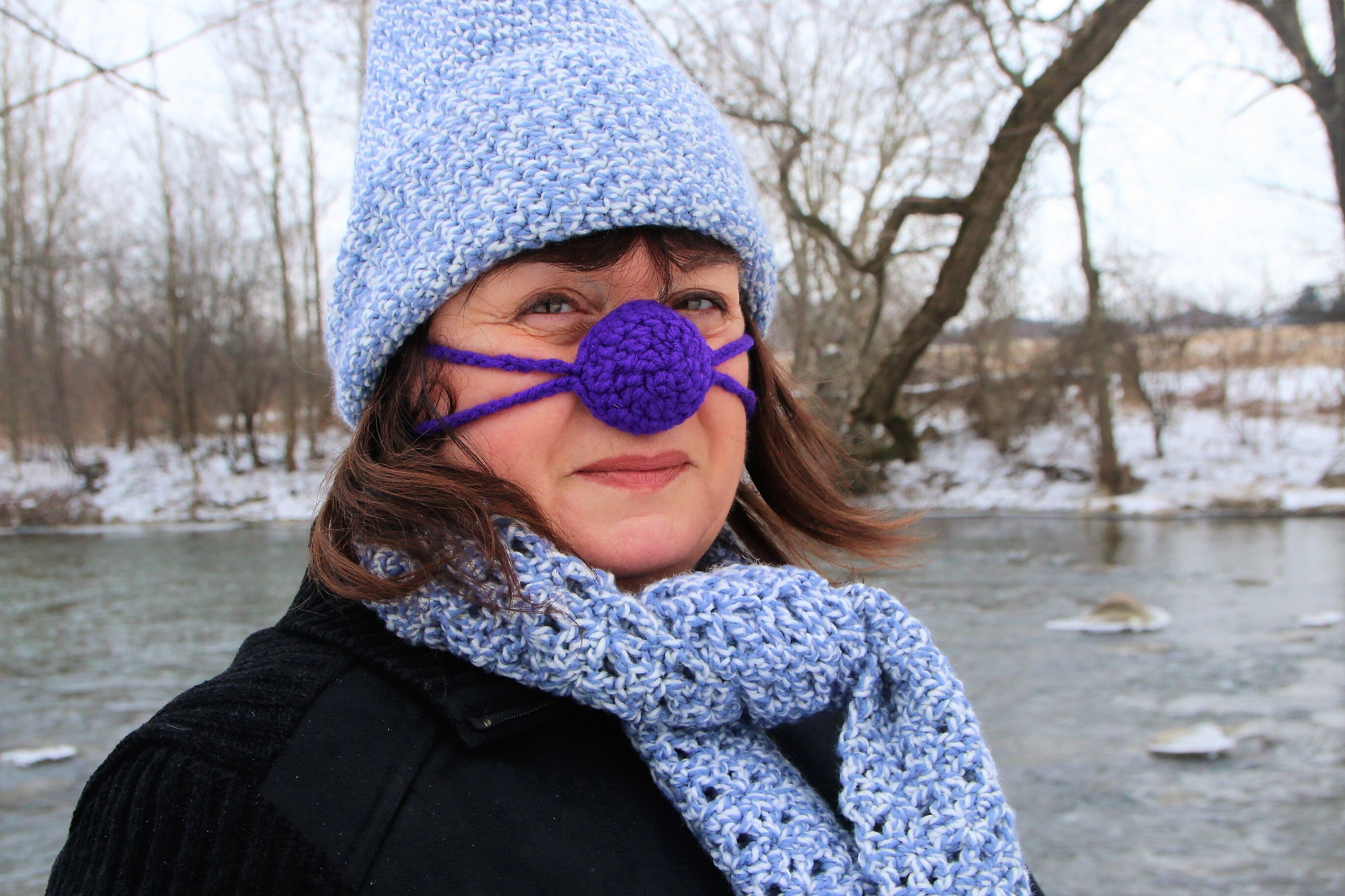 Cold Nose Crochet Nose Cozy Made by Denise - Etsy