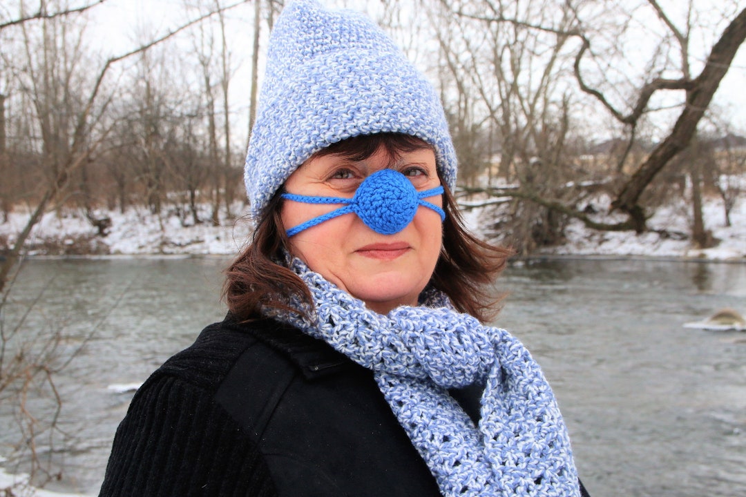 Cold Nose? - Crochet Nose Cozy Made by Denise - Etsy