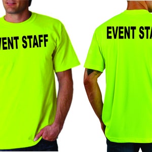 Security, Event Staff, or Police T-shirts S-4X Free Shipping - Etsy