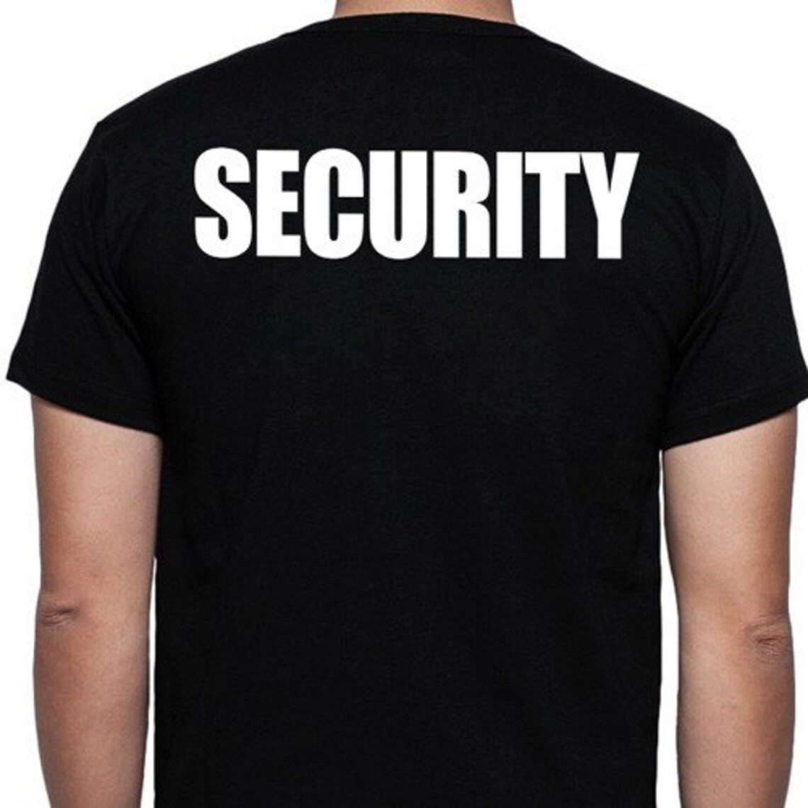 Black SECURITY T-Shirt. S-XL Event Staff | Etsy