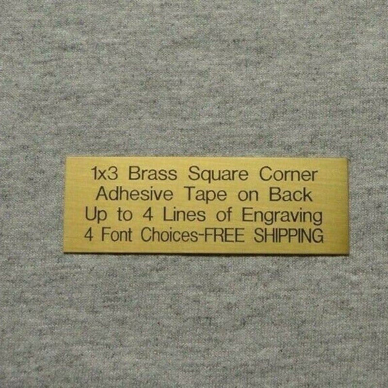 Engraved Plaque - Etsy