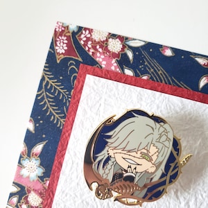 Black Butler Hard Enamel Pins - Kuroshitsuji Ciel Sebastian Grell ...