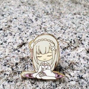 Re:zero Hard Enamel Pin Rem Ram Emilia Subaru Beatrice - Etsy