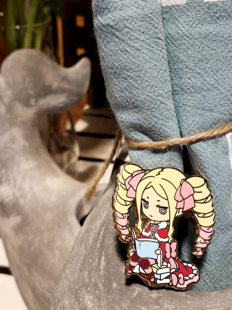 Re:zero Hard Enamel Pin Rem Ram Emilia Subaru Beatrice - Etsy