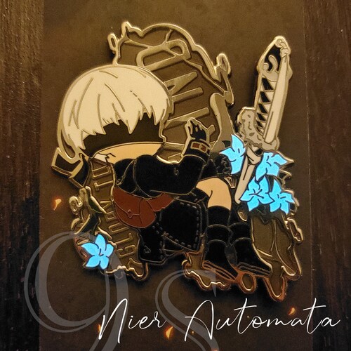 Nier: Automata enamel Pin - Etsy