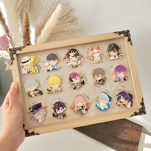 Vtuber Hard Enamel Pins - Luxiem Noctyx Luca Vox Ike Mysta Shu Sonny ...