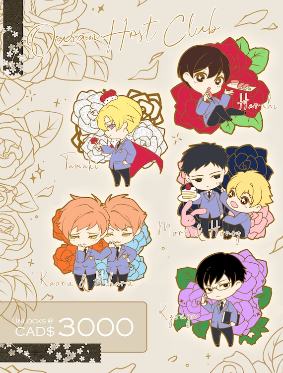 Ouran Highschool Host Club Motivational Posters Mori