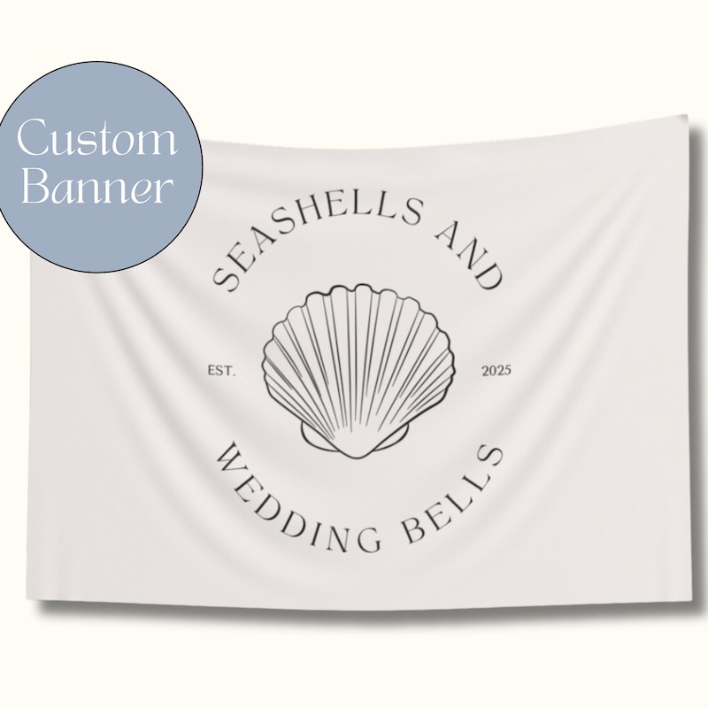Beach Wedding Banner - Etsy
