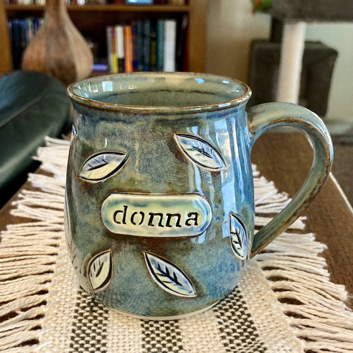 Name or Saying Pottery Mug Choose Your Color and Word /words - Etsy