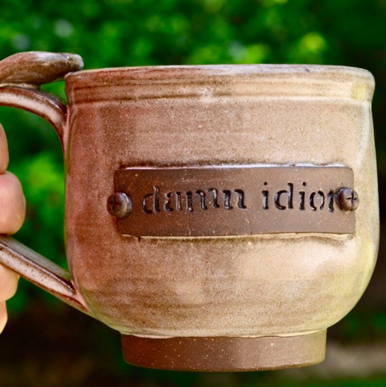 Name or Saying Pottery Mug Choose Your Color and Word /words - Etsy