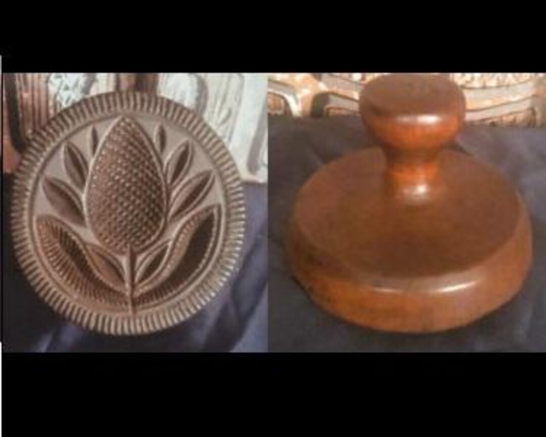 Amazing Antique Pennsylvania Dutch Style Butter Stamp Mold - Etsy