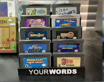 Nintendo Game Boy Advance GBA Acrylic Handheld Console Display | Etsy