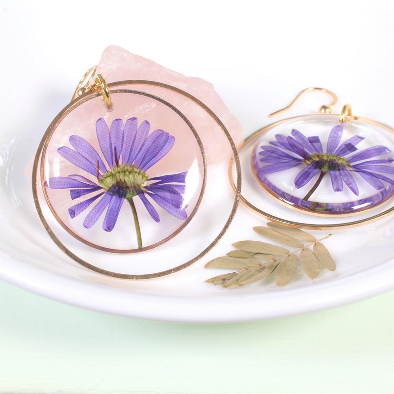 Botanical Earrings - Etsy