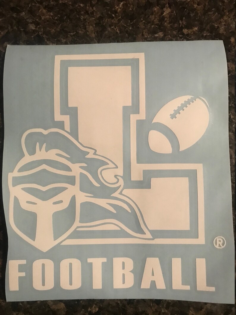 Lancaster Legends FOOTBALL Logo Car Window Decal - Etsy