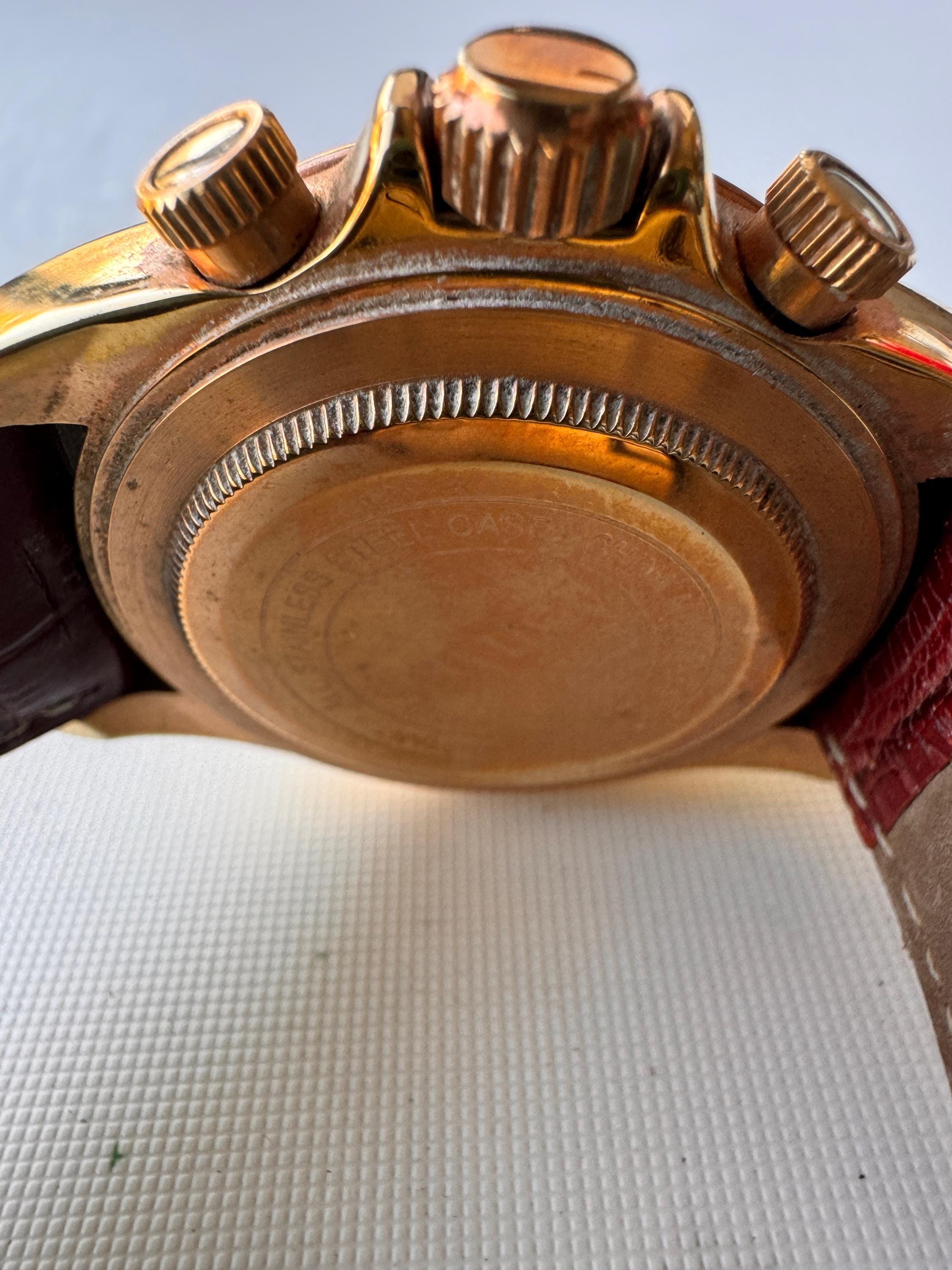 Vintage Stauer Gold Tone Sports Men's Automatic Watch 38mm, Running - Etsy