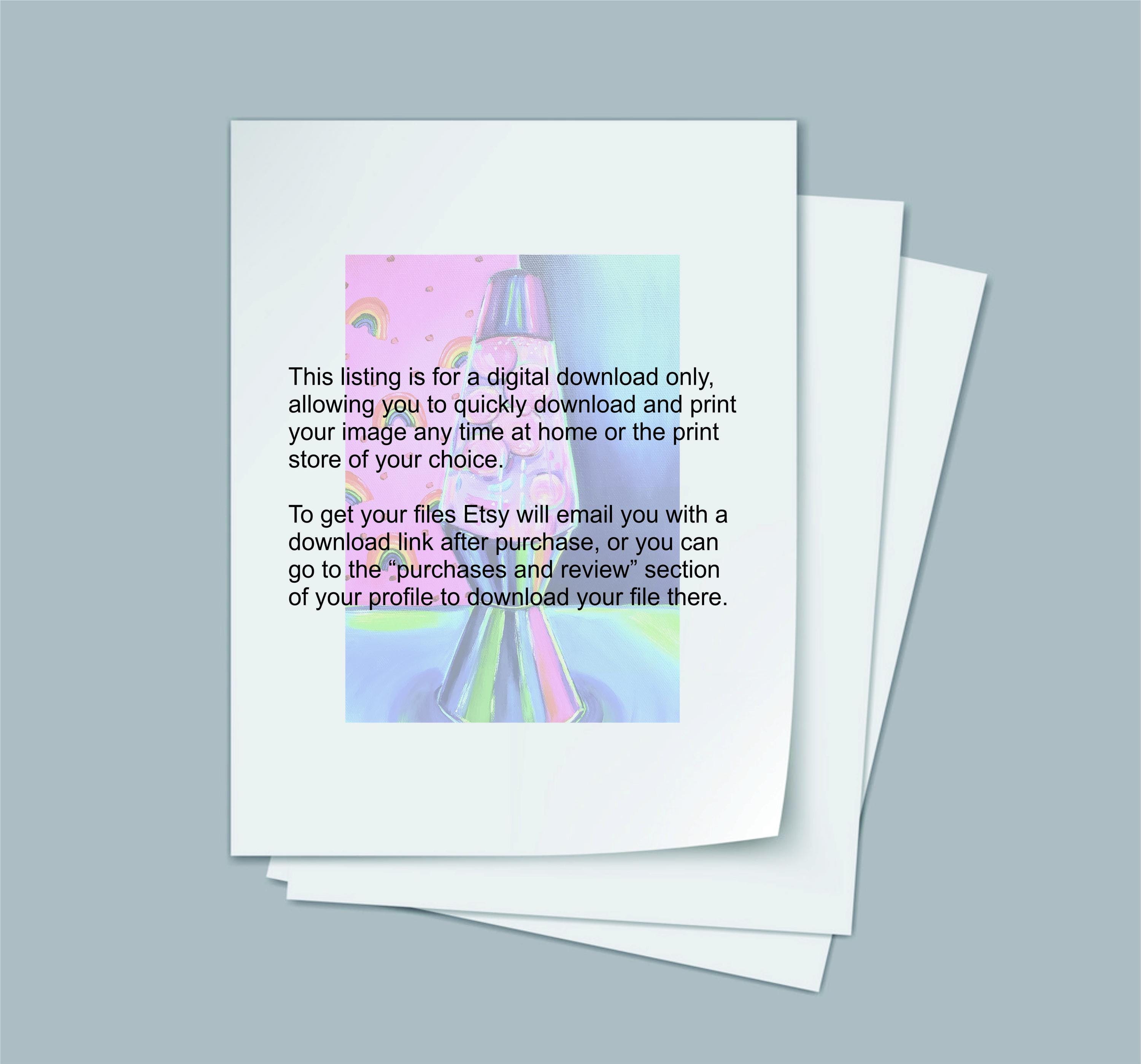 Lava Lamp Digital Download - Etsy