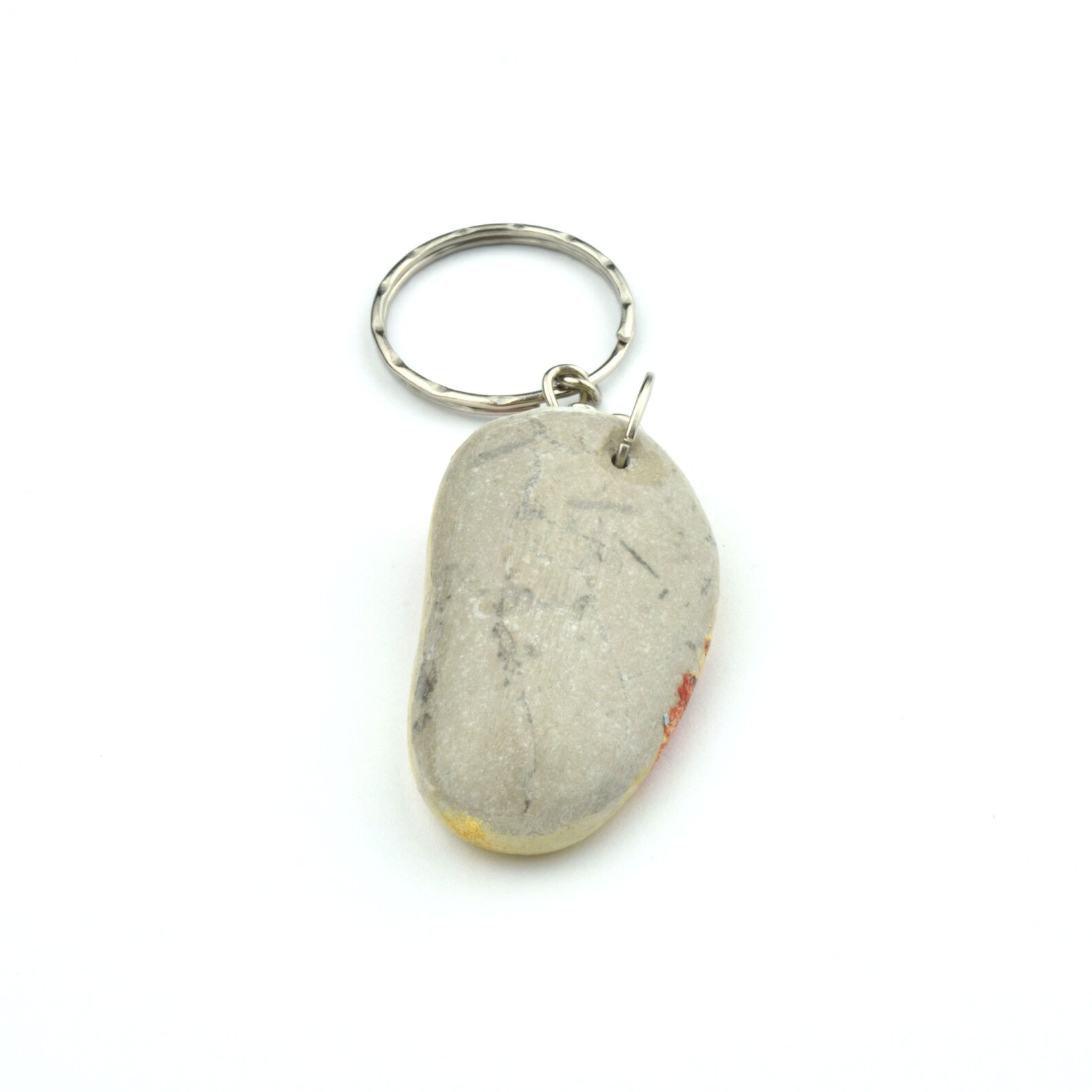 Natural Stone Keychain Handmade Keychain Decoupage Key - Etsy UK