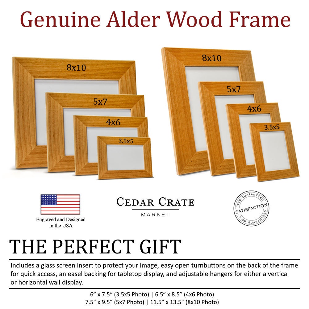 Best Grandpa Laser Engraved Picture Frame Fathers Day Gift - Etsy