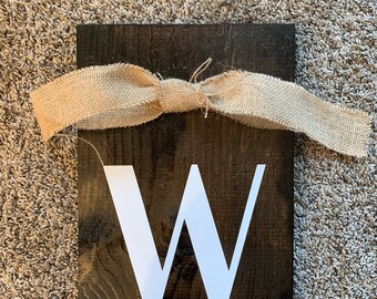 Welcome Yellow House Wood Sign - Etsy