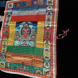 Huge Medicine Buddha Prayer Flag Banner |tibetan Prayer Flags | 27in X ...