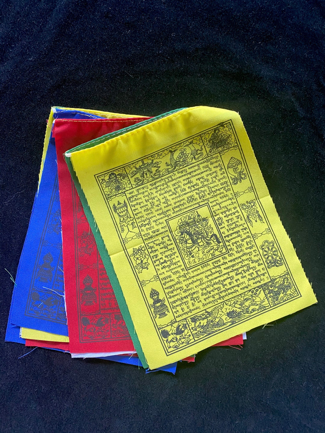 Windhorse Prayer Flags |tibetan Prayer Flags | 6in X 7.5in | 1 Set of ...